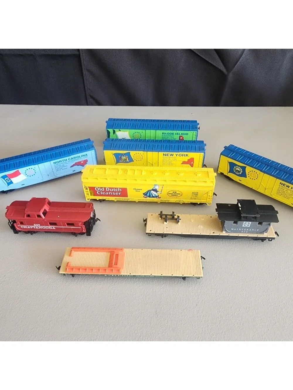 tyco | Toys | Vintage Tyco Usa Ho Scale Train Lot 8 Cars State Series ...